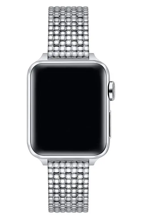 POSH TECH Brooklyn Stainless Steel Apple Watch Bracelet - Silver