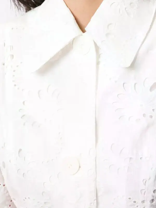 ALICE MCCALL Cloud Obscurity Embroidered Trench Coat