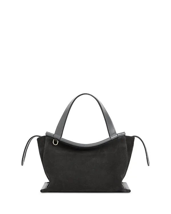 WANDLER Ida Suede Crossbody Bag