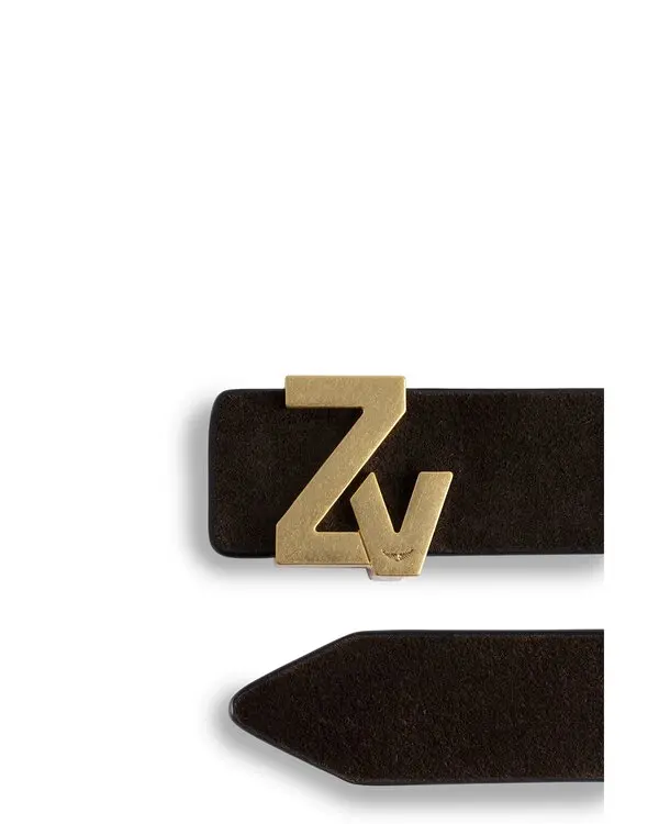 Zadig&Voltaire Zv Initial Leather Belt