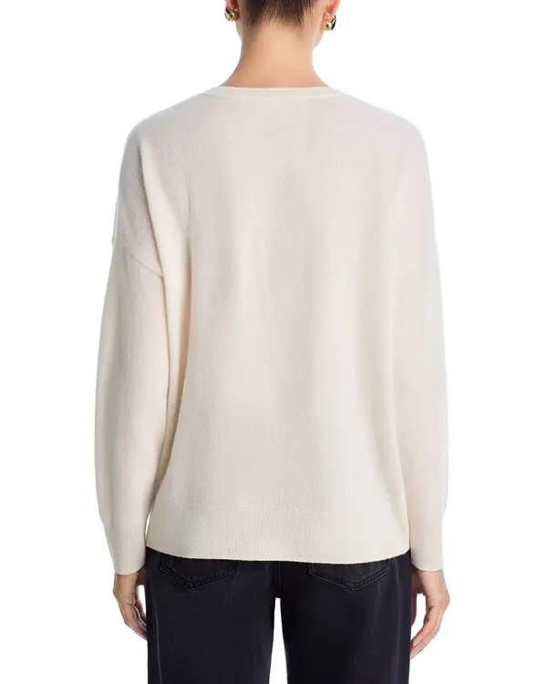 Bloomingdale'S 100% Cashmere V-neck Sweater
