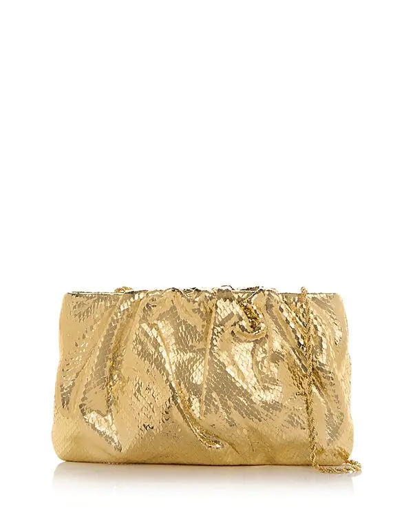 LOEFFLER RANDALL Serena Leather Clutch