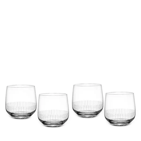 VILLEROY & BOCH Afina Double Old Fashioned Glass, Set Of 4 - No Color