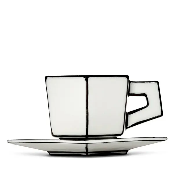 SERAX Carte Espresso Cup & Saucer