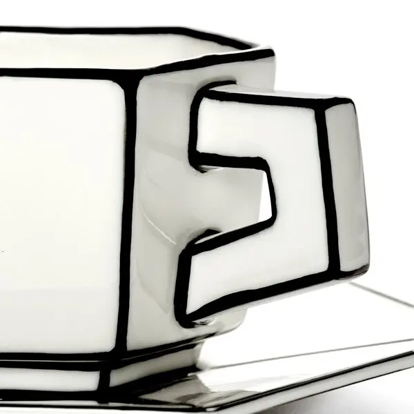 SERAX Carte Espresso Cup & Saucer