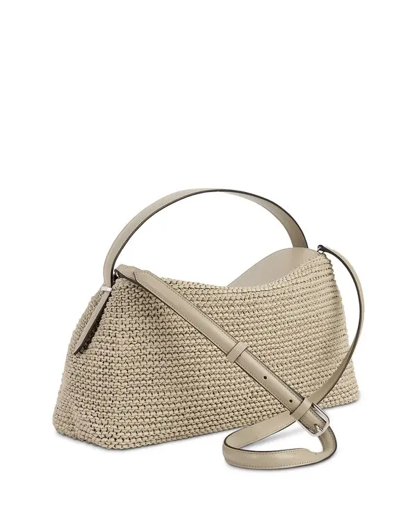 TOTEME T-lock Woven Bag - Light Beige