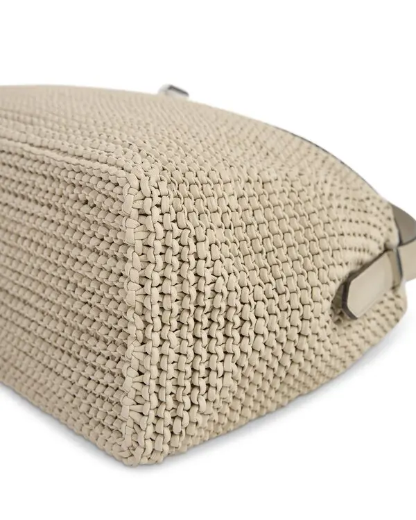 TOTEME T-lock Woven Bag - Light Beige
