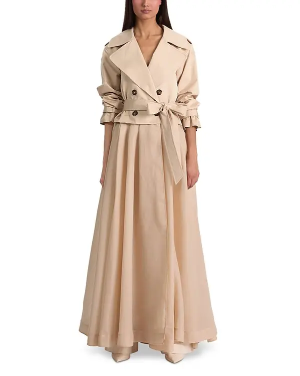 Alice + Olivia Nevada Trench - Latte