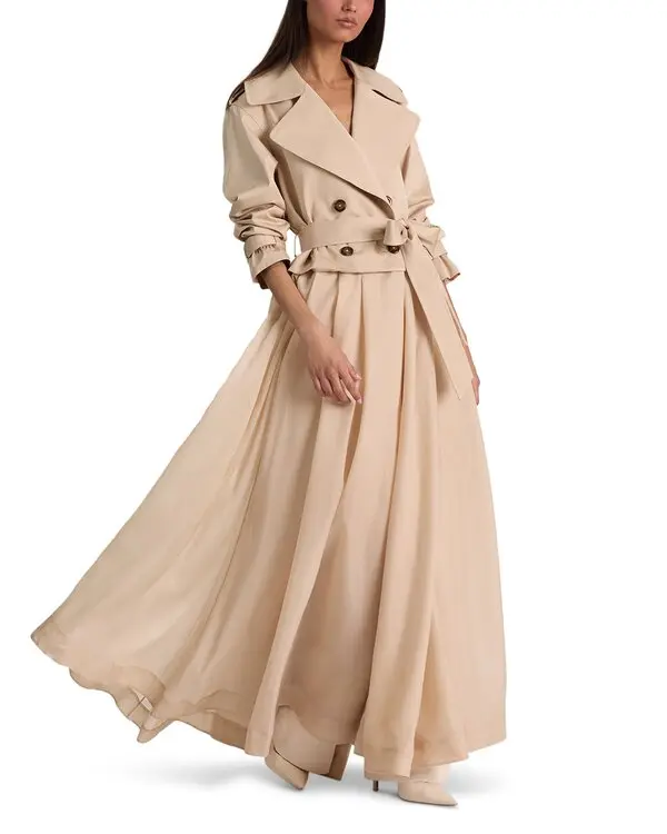 Alice + Olivia Nevada Trench - Latte