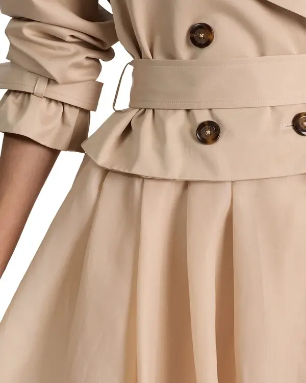 Alice + Olivia Nevada Trench - Latte