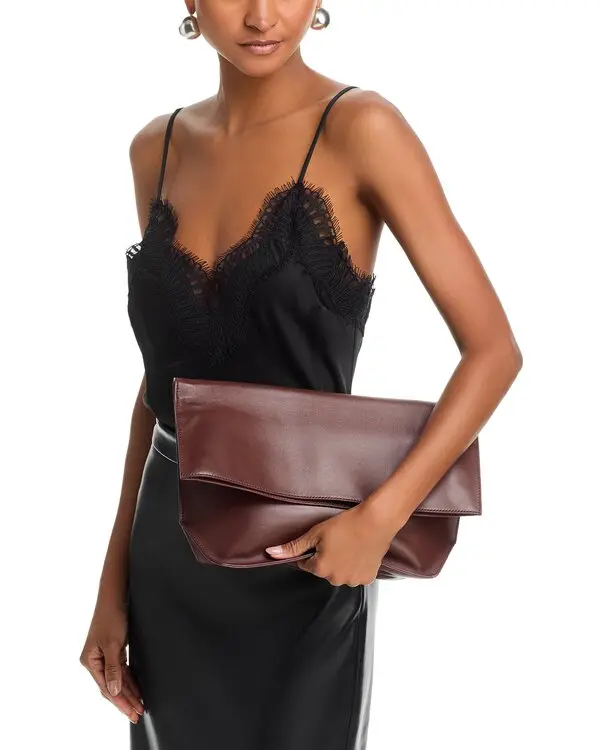 A.L.C. Finn Leather Bag - Chocolate