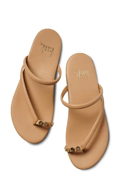 Beek Starbird Studded Toe Ring Slide Sandal - Beach
