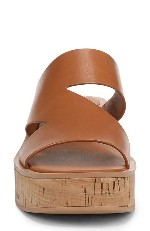 Franco Sarto Tahani 2 Platform Wedge Sandal - Caramel