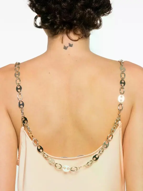 Rabanne Chain-strap Midi Dress