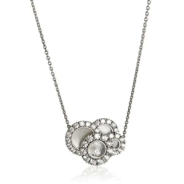 Chopard White Gold Happy Dreams Diamond Necklace