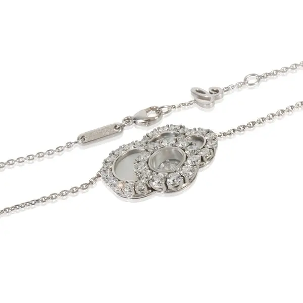 Chopard White Gold Happy Dreams Diamond Necklace