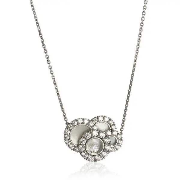 Chopard White Gold Happy Dreams Diamond Necklace - White_gold