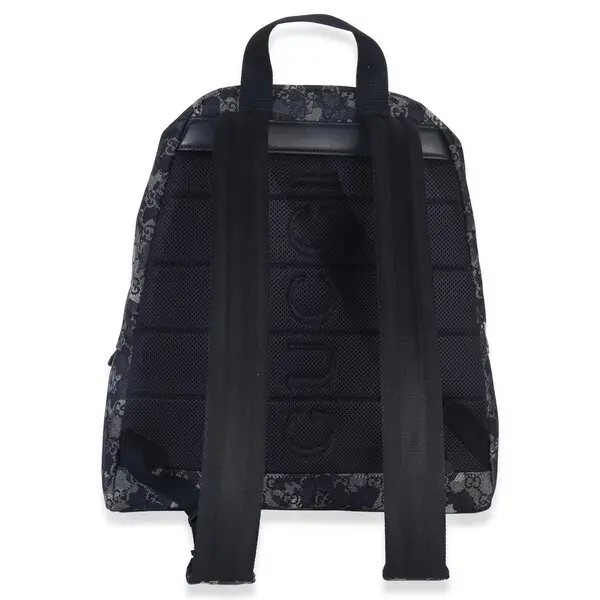 Gucci Gg Monogram Jacquard Denim Backpack