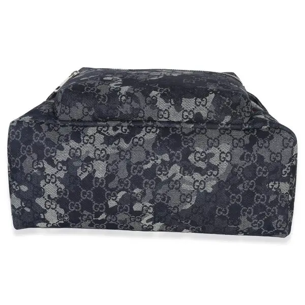 Gucci Gg Monogram Jacquard Denim Backpack