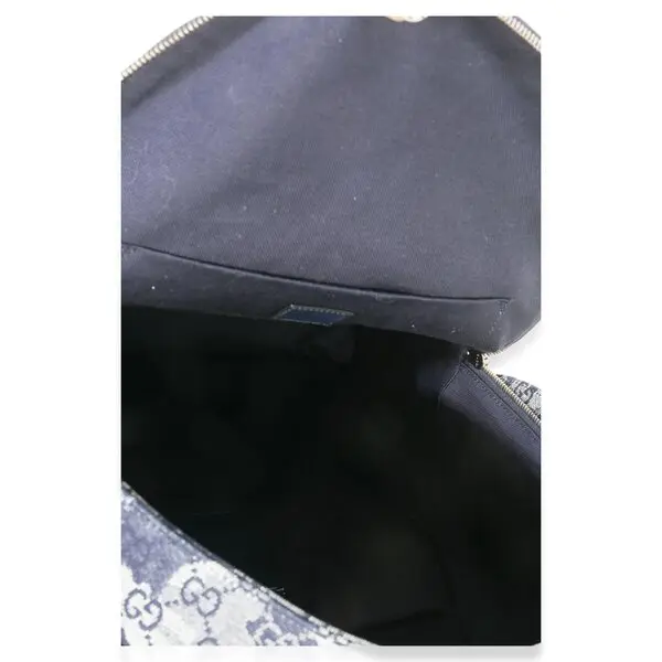 Gucci Gg Monogram Jacquard Denim Backpack