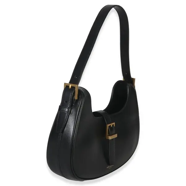 Saint Laurent Le Fermoir Hobo - Black