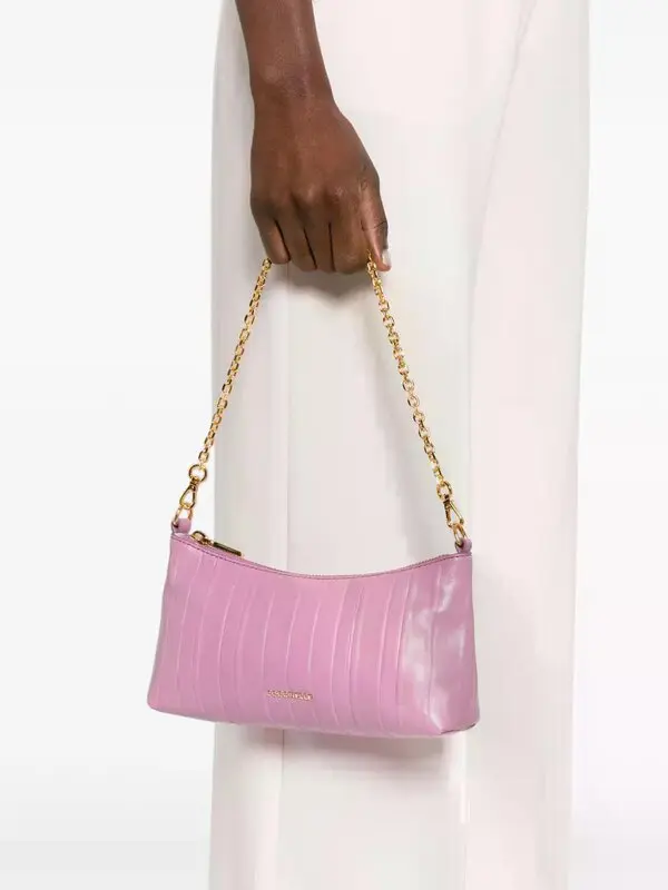 COCCINELLE Vertical Stripes Shoulder Bag
