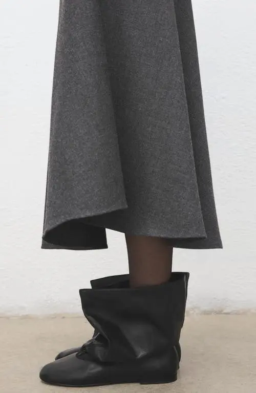 Mango Wide Leg Boot