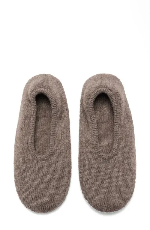 Mango Cashmere Knit Slipper