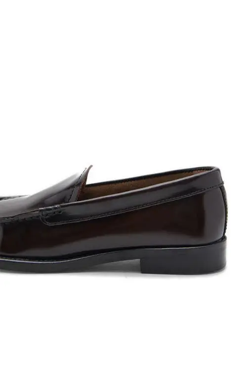 Mango Gathered Moc Toe Loafer