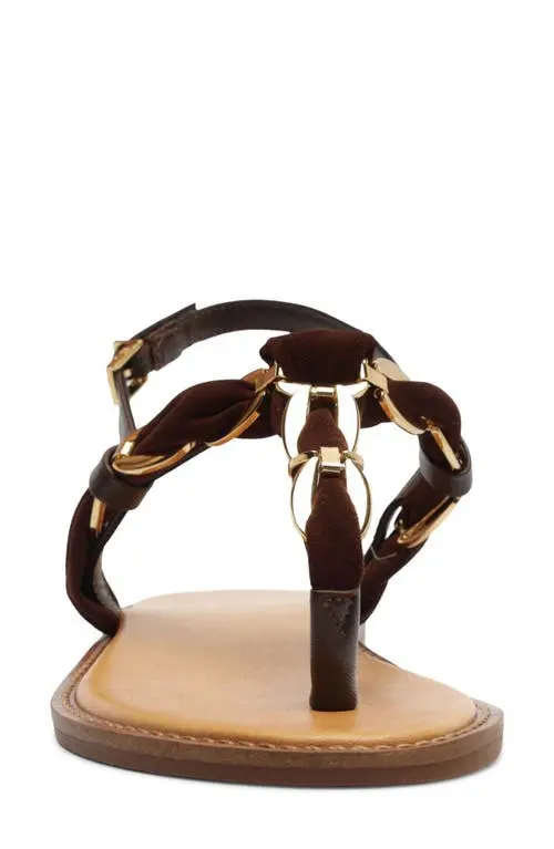 Schutz Camellia Slingback Sandal - Root Brown