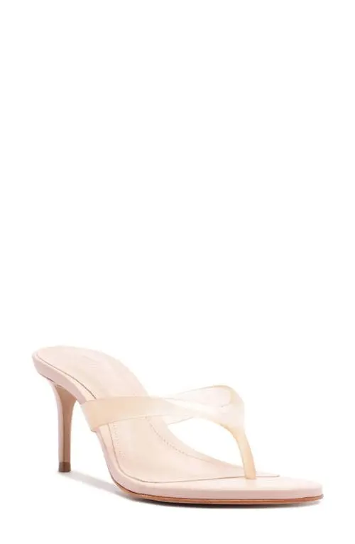 Schutz Roslyn Stiletto Heel Sandals - Cotton Candy