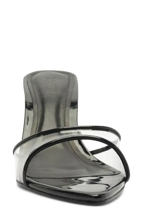 Schutz Elodie Sandal - Transparente/black