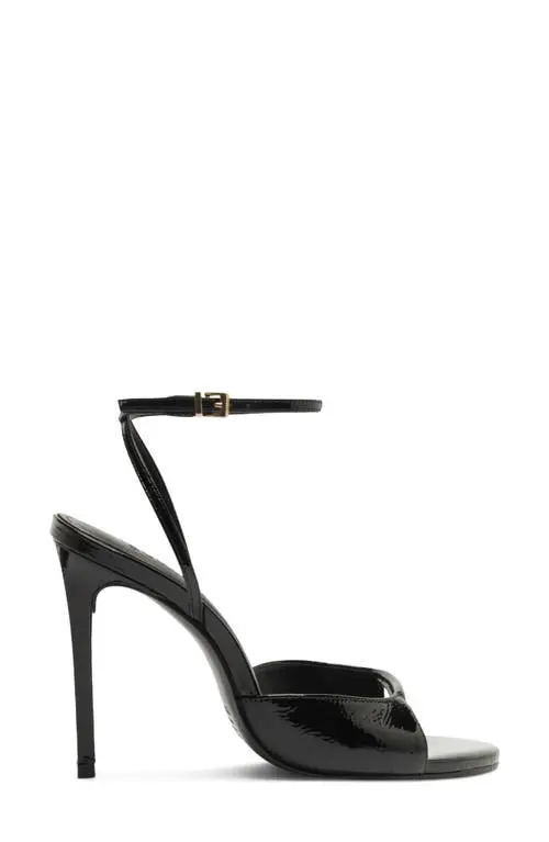 Schutz Arlette Ankle Strap Sandal - Black