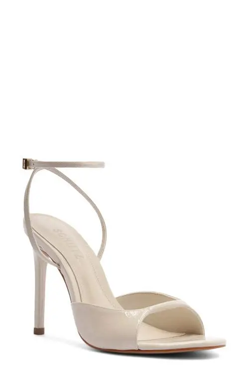 Schutz Arlette Ankle Strap Sandal - Sugar White