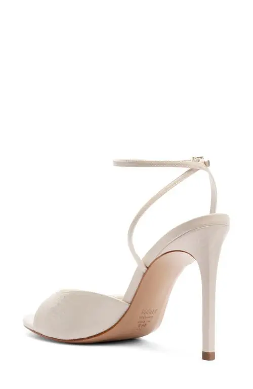 Schutz Arlette Ankle Strap Sandal - Sugar White