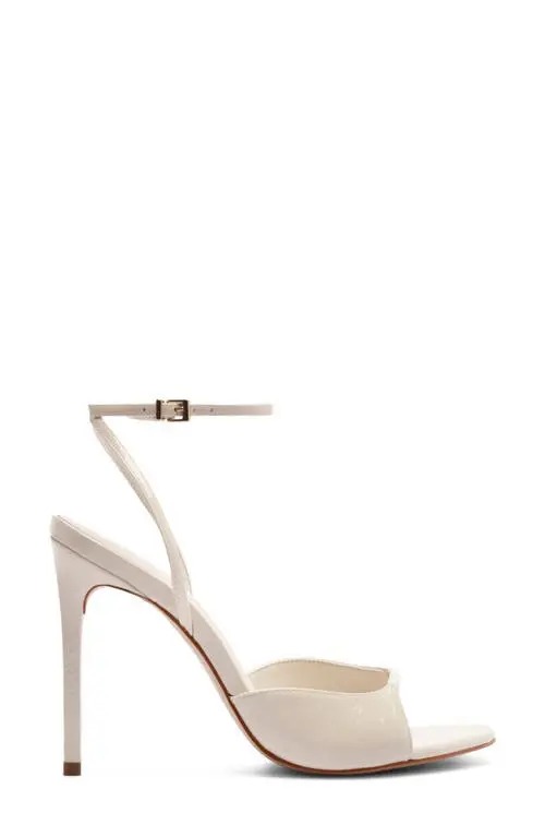Schutz Arlette Ankle Strap Sandal - Sugar White