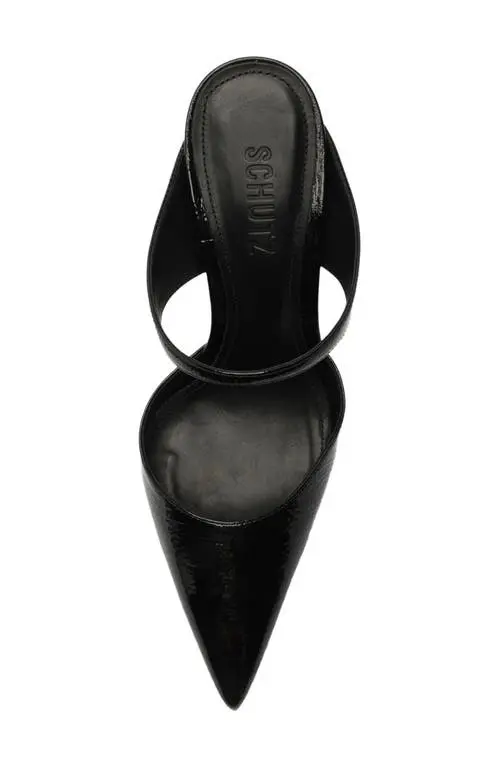 Schutz Laureen Pointed Toe Pump - Black