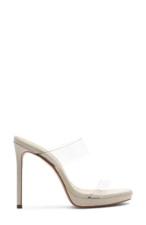 Schutz Ariella Platform Sandal - Sugar White