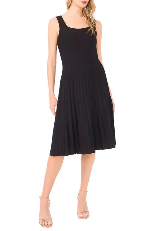 Halogen Sleeveless Knit Drop-waist Dress - Rich Black