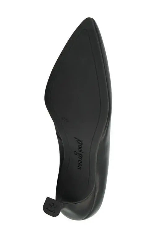 Paul Green Diana Pointed Toe Pump - Black Softnappa