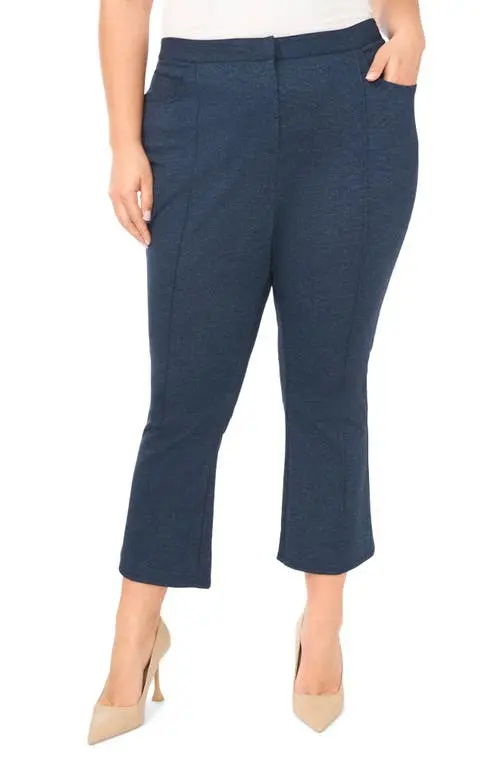 Halogen Pintuck Kick Flare Trousers