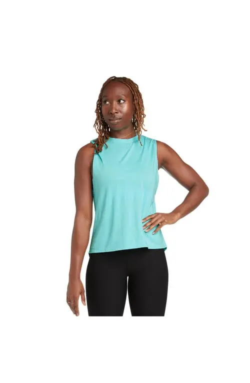 ELECTRIC YOGA Versatile Tank - Electric Cyan