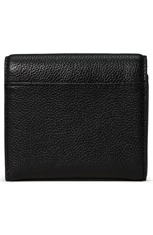 Kate Spade New York Deco Small Pebbled Leather Flat Wallet