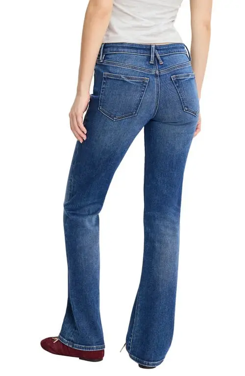 Good American Low Rise Slim Bootcut Jeans