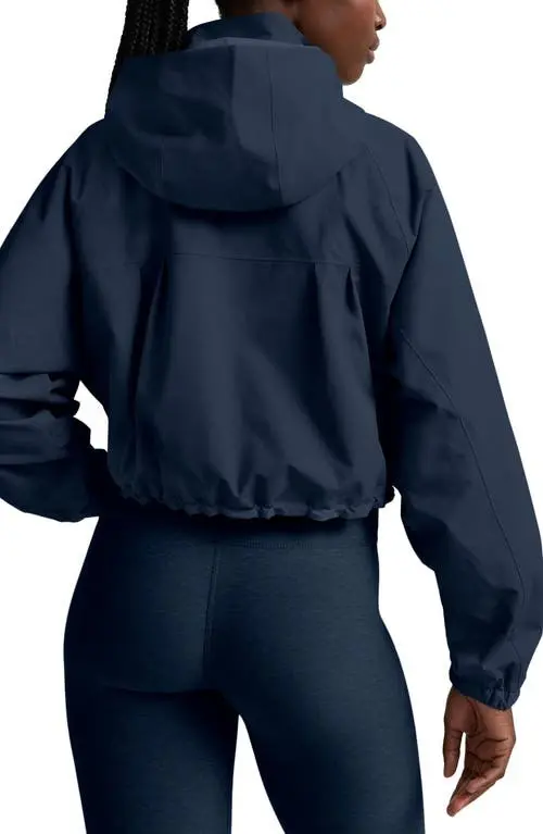 Beyond Yoga Adjustable Hooded Crop Jacket