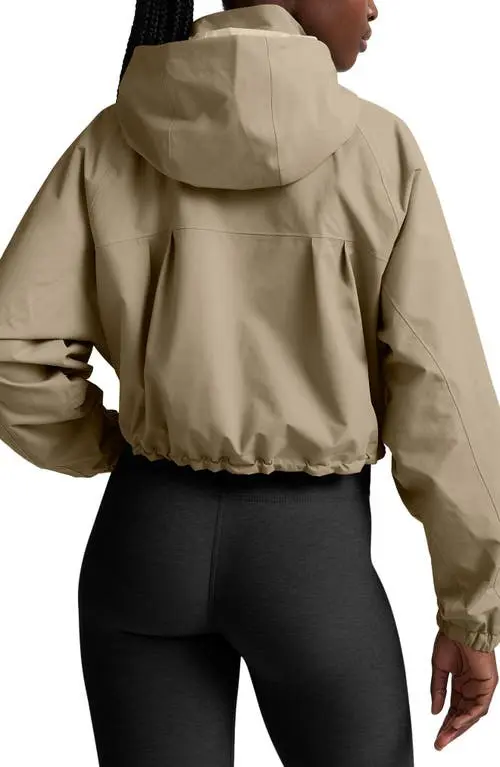 Beyond Yoga Adjustable Hooded Crop Jacket