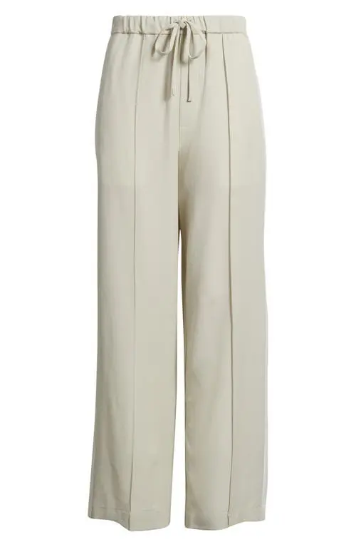 Rag & Bone Siena Side Stripe Wool Pants - Ivory