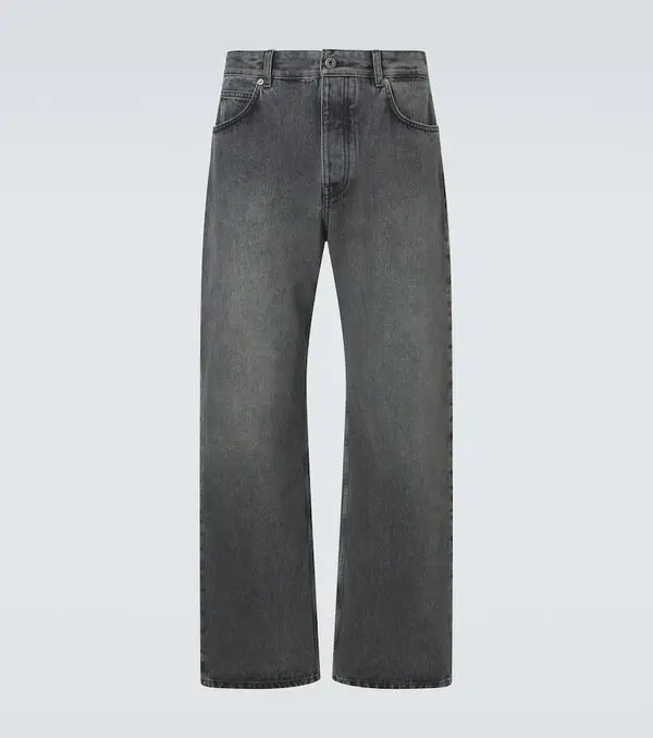Loewe Straight Jeans - Black