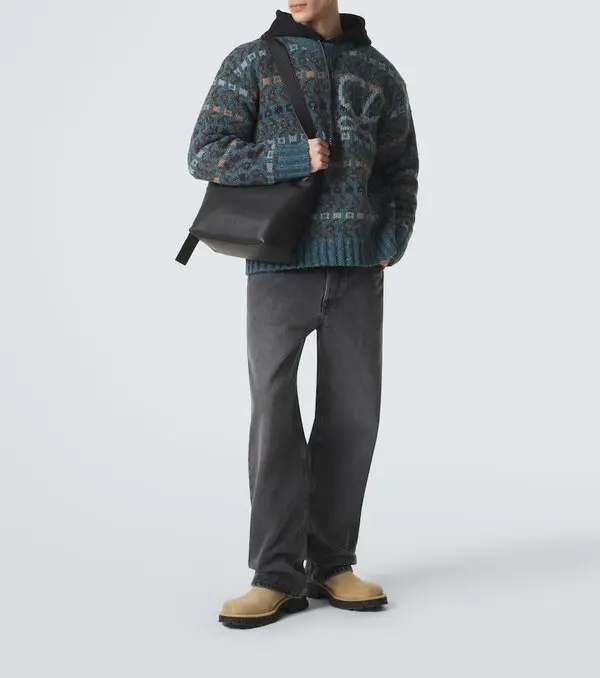 Loewe Straight Jeans - Black
