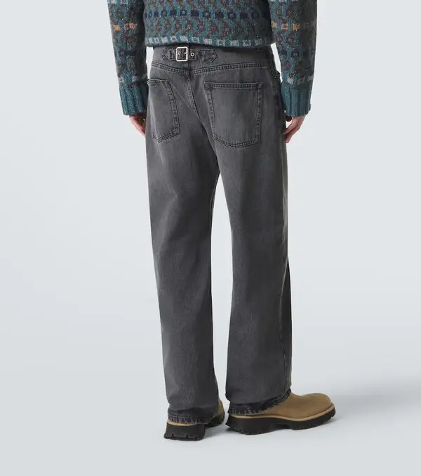 Loewe Straight Jeans - Black